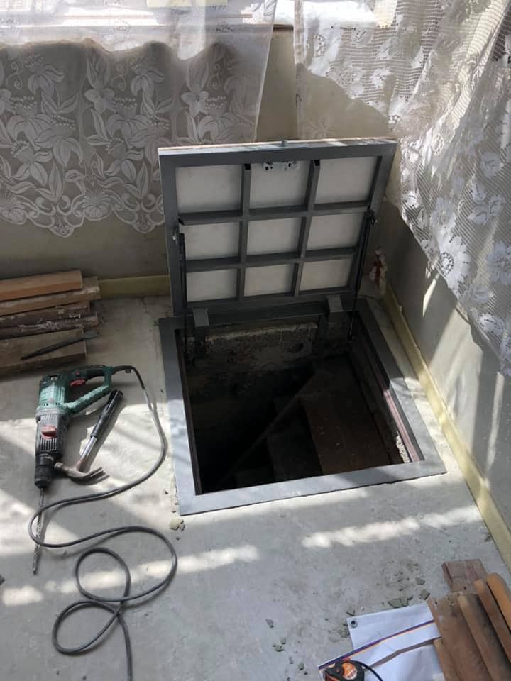 Interior Floor Access Panel to Cellar and Basement Invisible Hatch Door ...