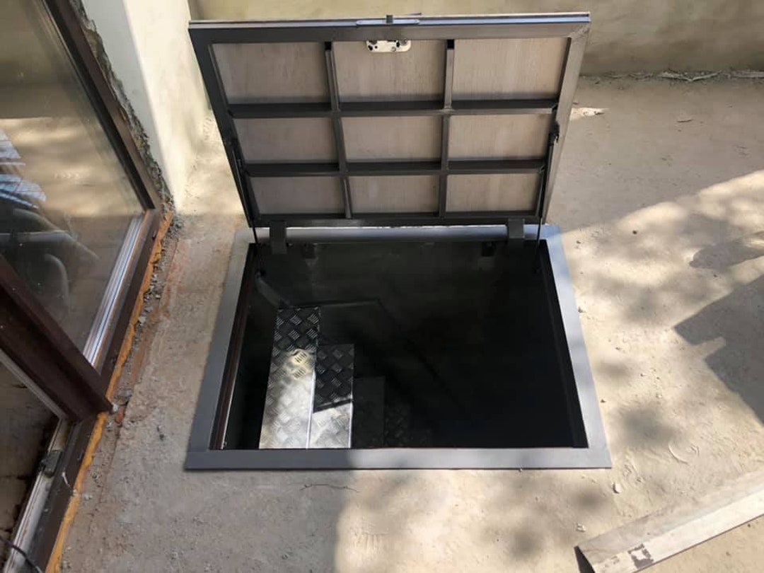 Indoor Floor Access Hatch, Custom Cellar Basement and Attic Cover ...