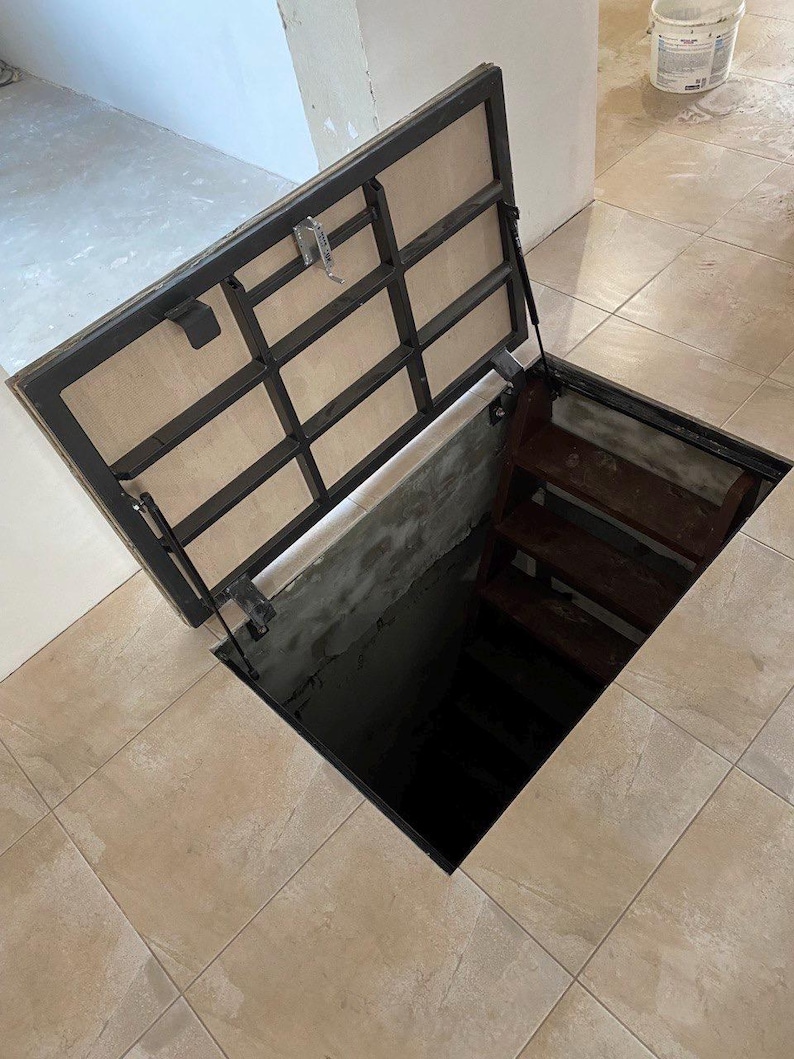 Custom Hatch Door for Easy Cellar and Basement Access Invisible Floor ...