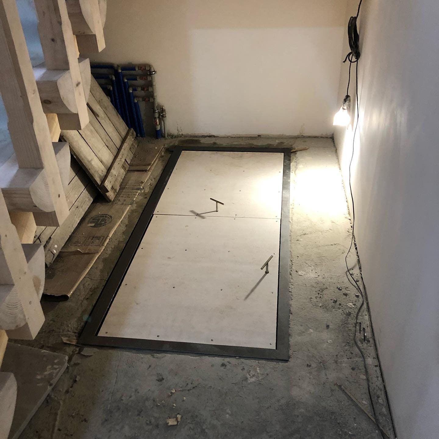 Insulated Double-door Hatch for Cellar Basement Cover Custom Hatchway ...