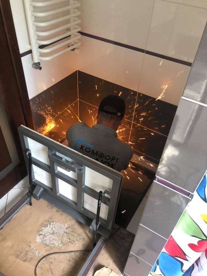 Invisible Floor Access Door to Cellar or Basement Attic and Roof Hatch ...