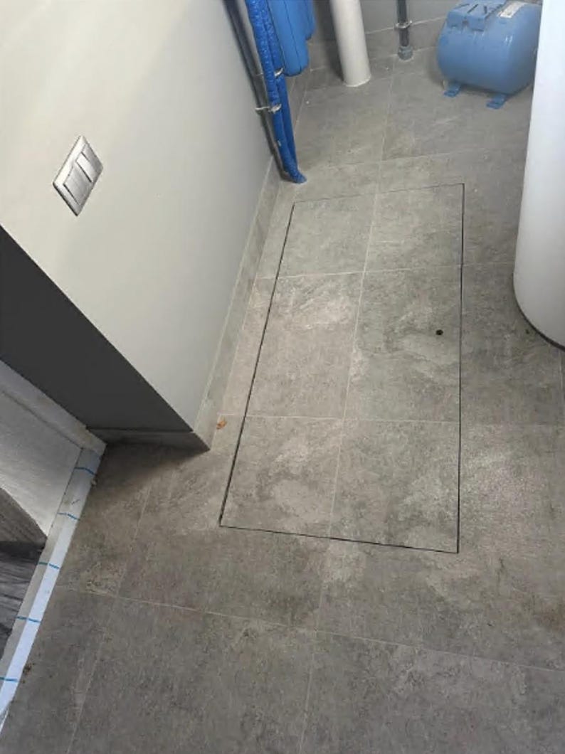 Custom Access Hatch for Cellars and Basements Invisible Floor Hatch ...