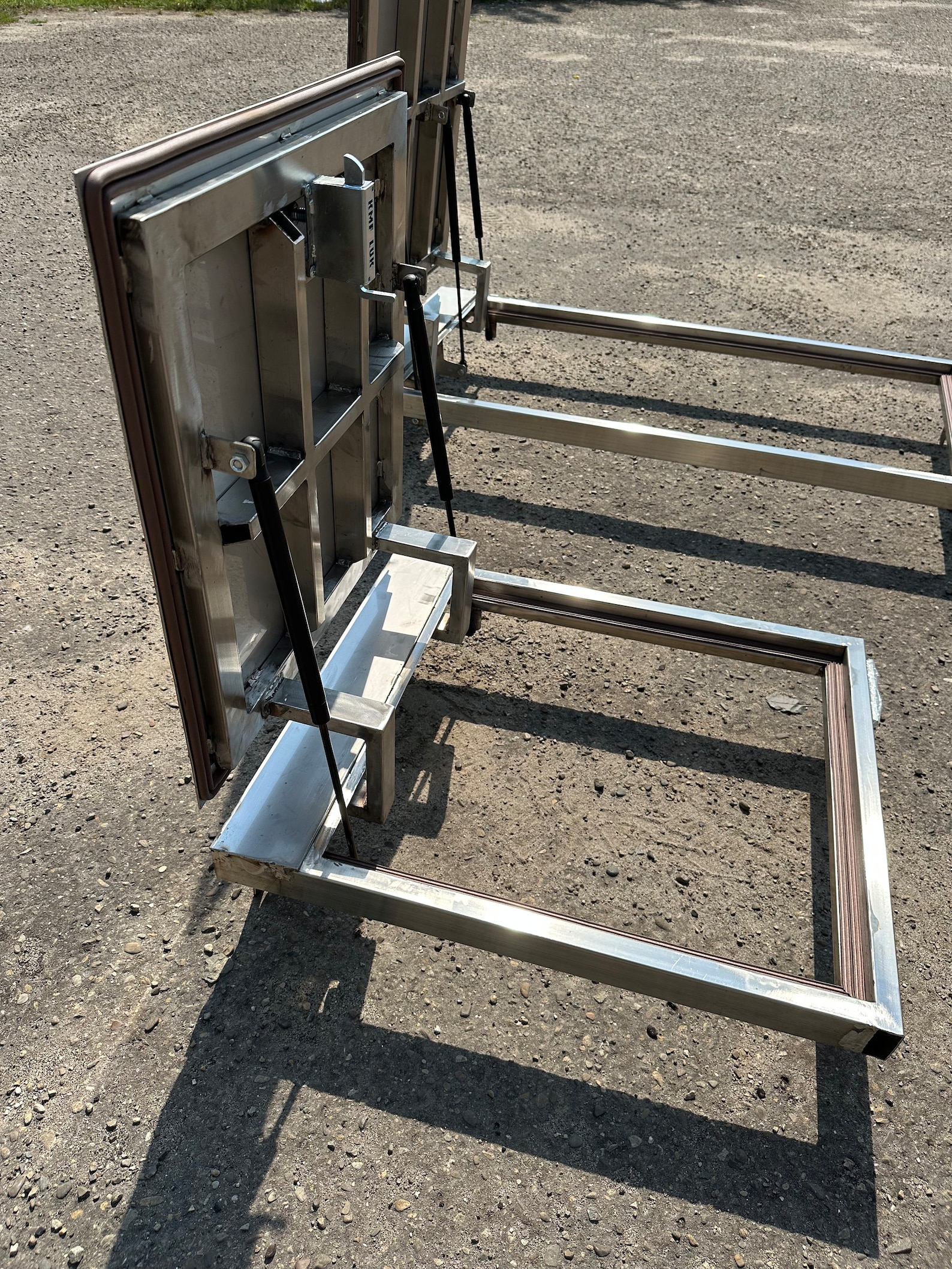 Stainless Hatch System for Cellar or Basement Utility Floor Trap Door ...