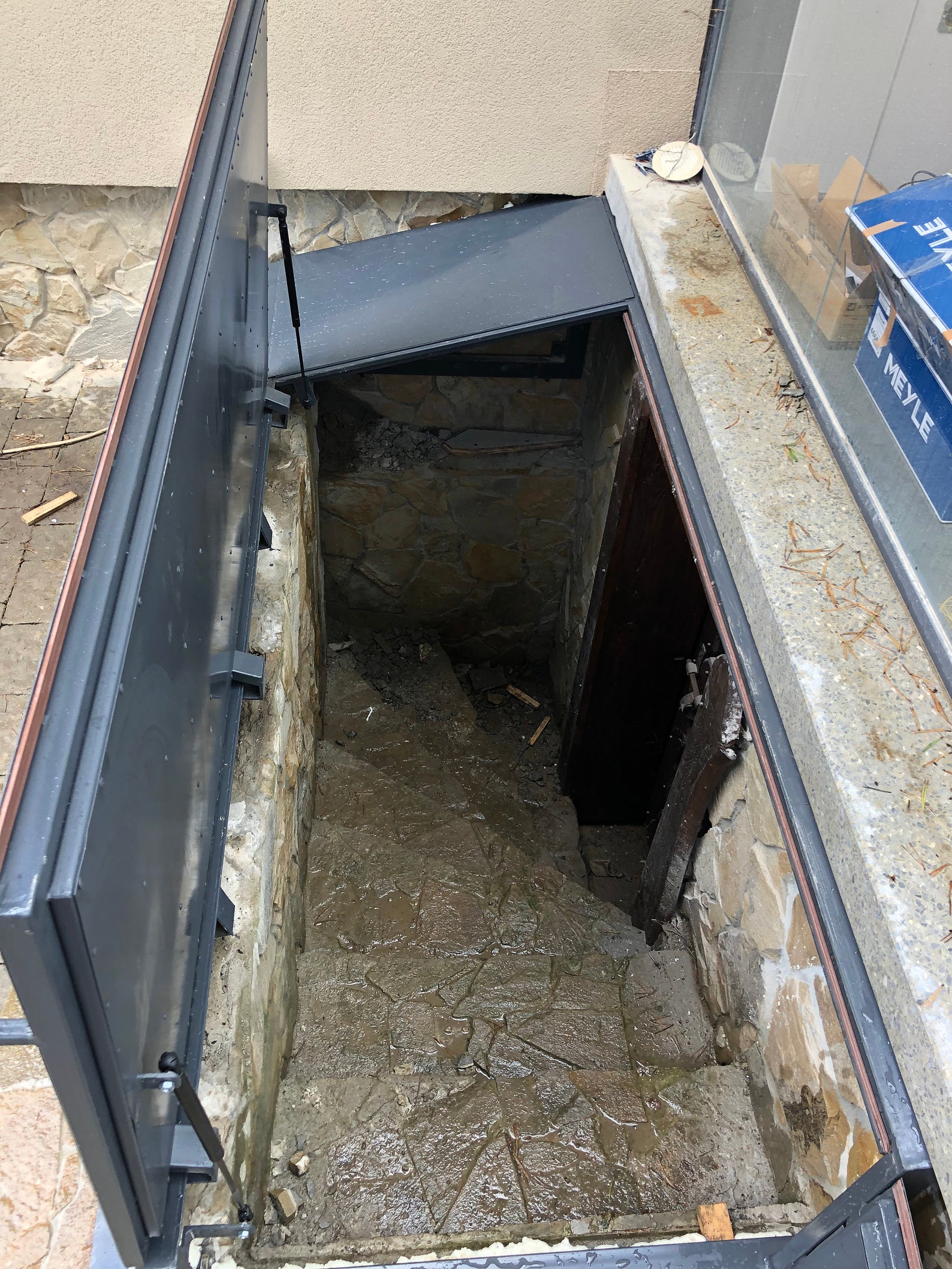 Custom Storm Cellar Door Outdoor Basement Bulkhead Utility Hatchway ...