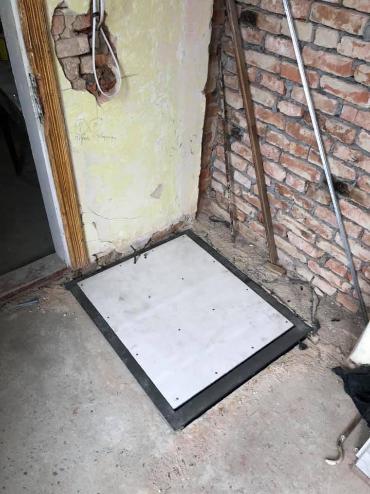 Interior Floor Access Panel to Cellar and Basement Invisible Hatch Door ...