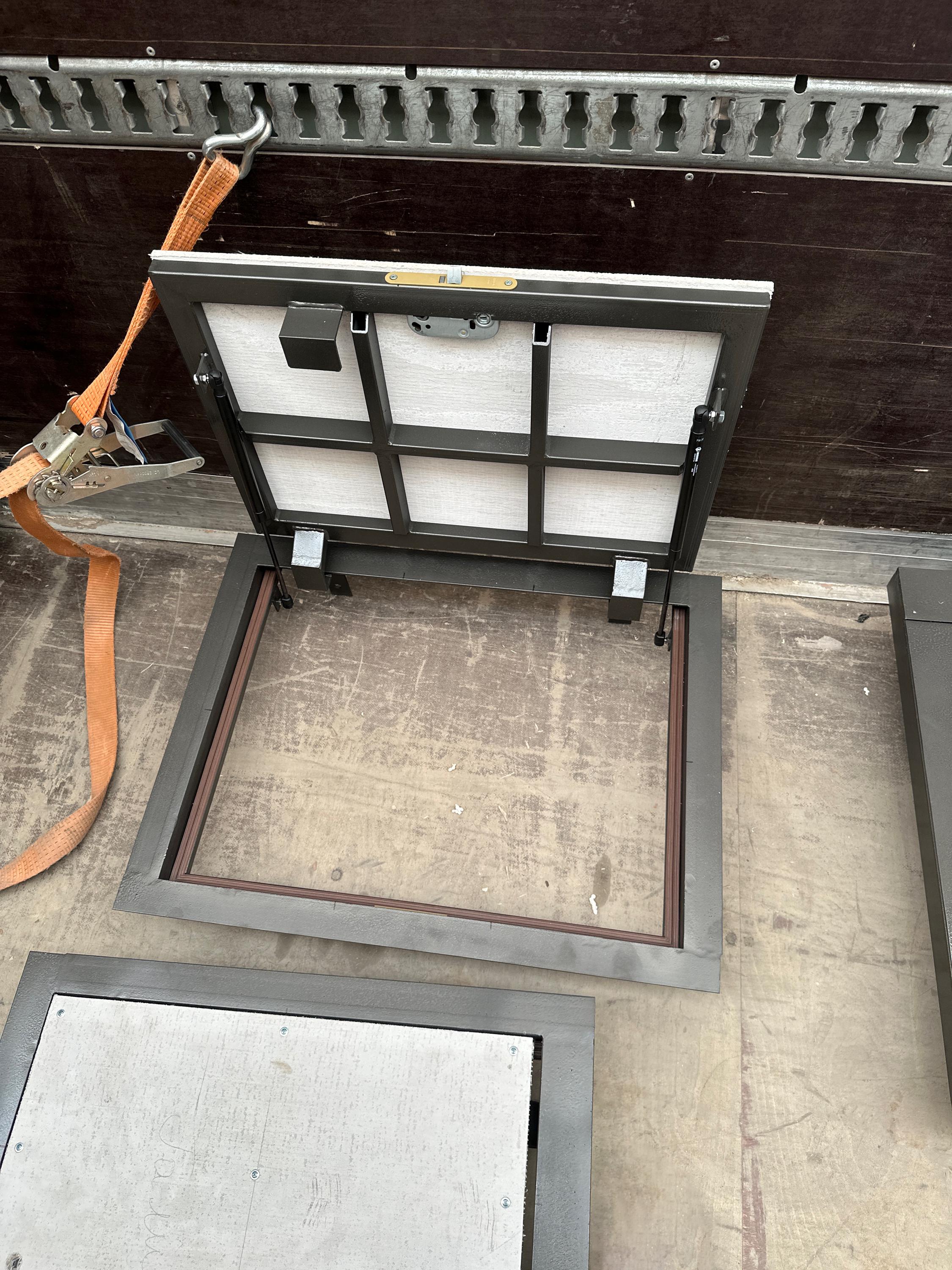 Metal Floor Trapdoor for Cellar and Basement Hatchway Custom Access ...