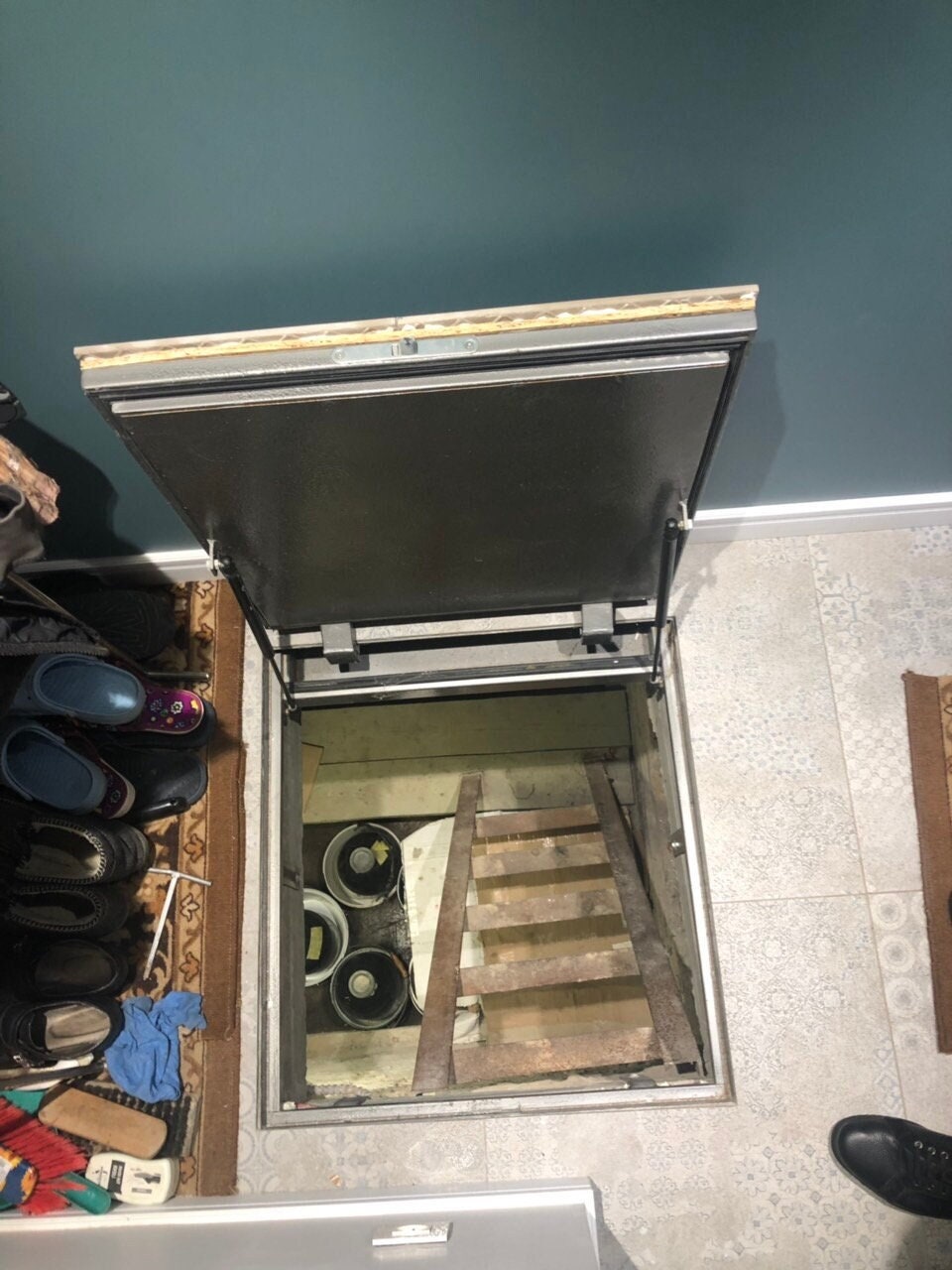 Floor Hatch System for Basements and Cellars Custom Hatchway Cover ...