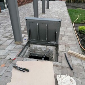 Custom Outdoor Hatch for Pavement and Sidewalk Access Hatch Door for ...