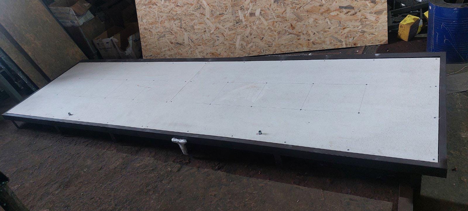 Long Two-door Hatch to Cellar and Basement Garage Pit Hole Hatchway ...