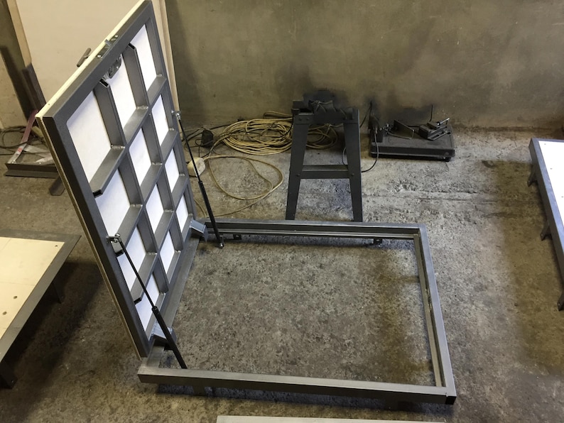 Custom Metal Trapdoor for Cellar and Basement Cover Hidden Floor Hatch ...