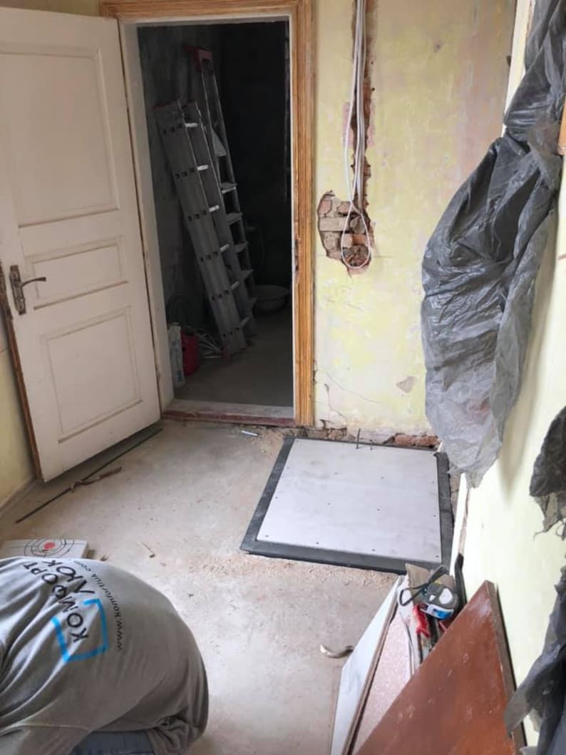 Interior Floor Access Panel to Cellar and Basement Invisible Hatch Door ...