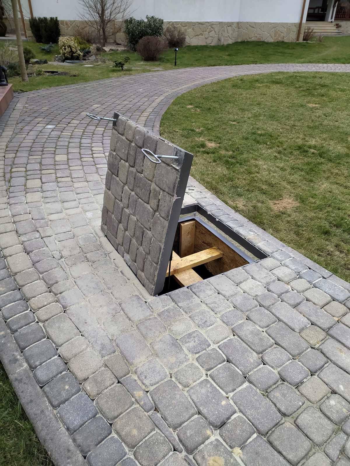 Hidden Pavement Stones Hatch Door Outdoor Floor Access Panel Custom ...