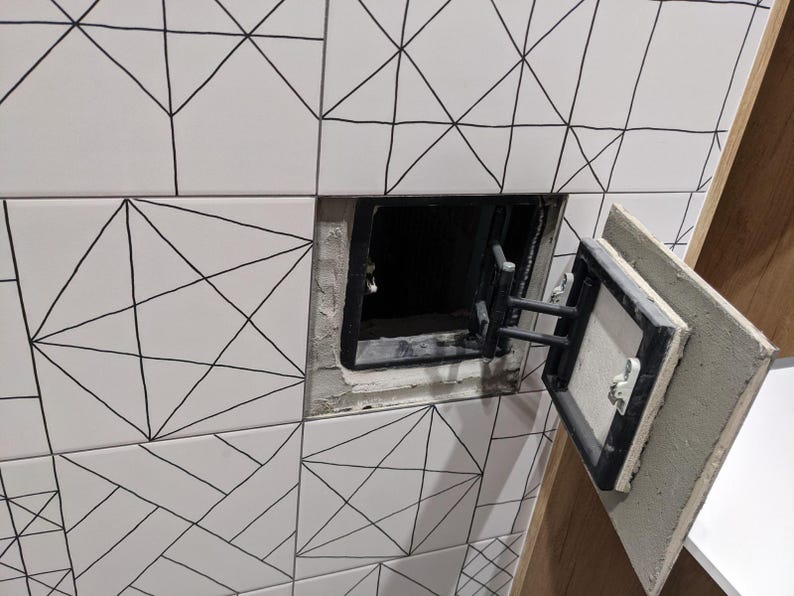 Custom Inspection Hatch for Bathroom Shower Wall Niche Access Panel ...
