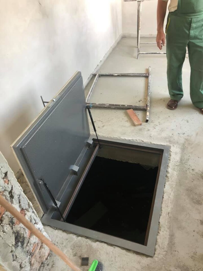 Floor Hatch System for Basements and Cellars Custom Hatchway Cover ...