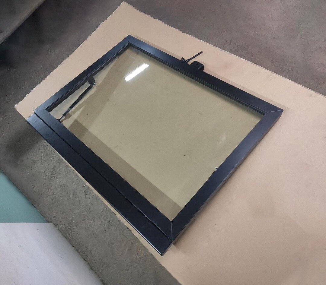 Custom Glass Hatch Door for Basements and Cellars Floor Utility ...