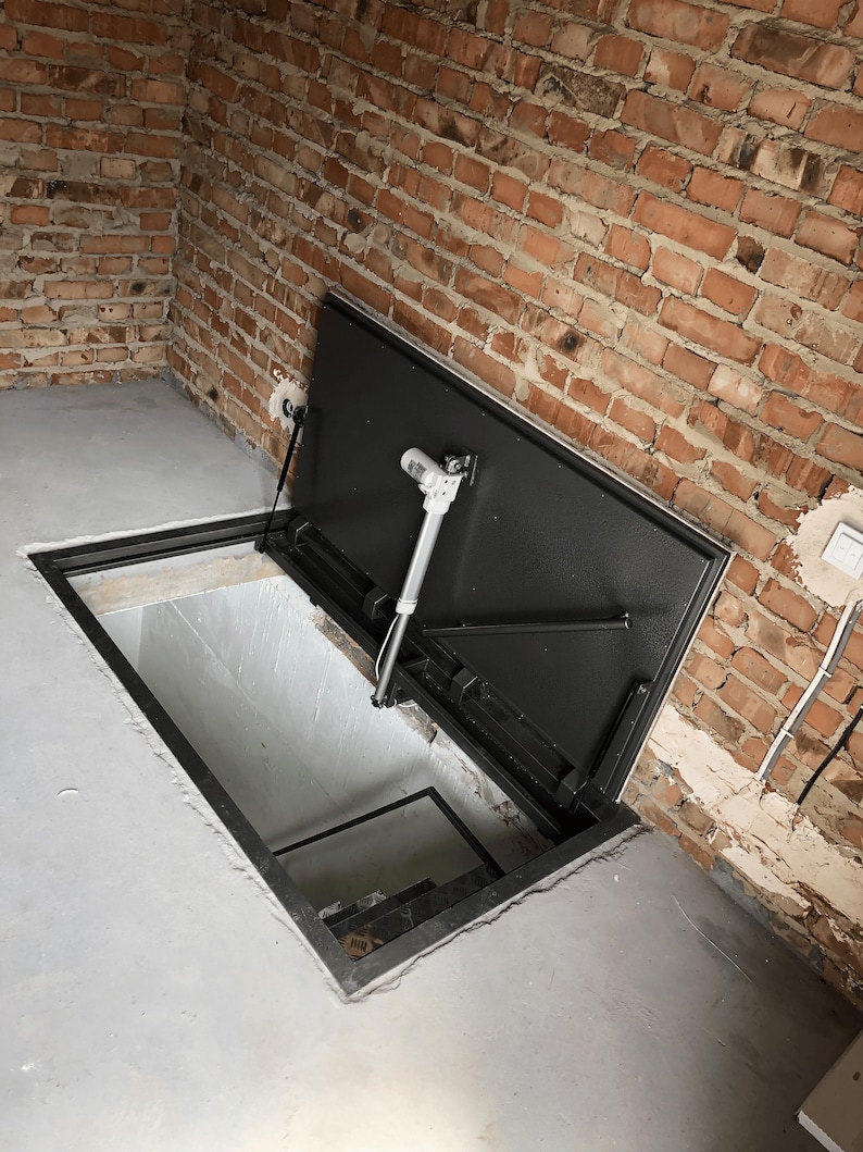 Electric Trapdoor With Remote Control Cellar and Basement Hatch Door ...