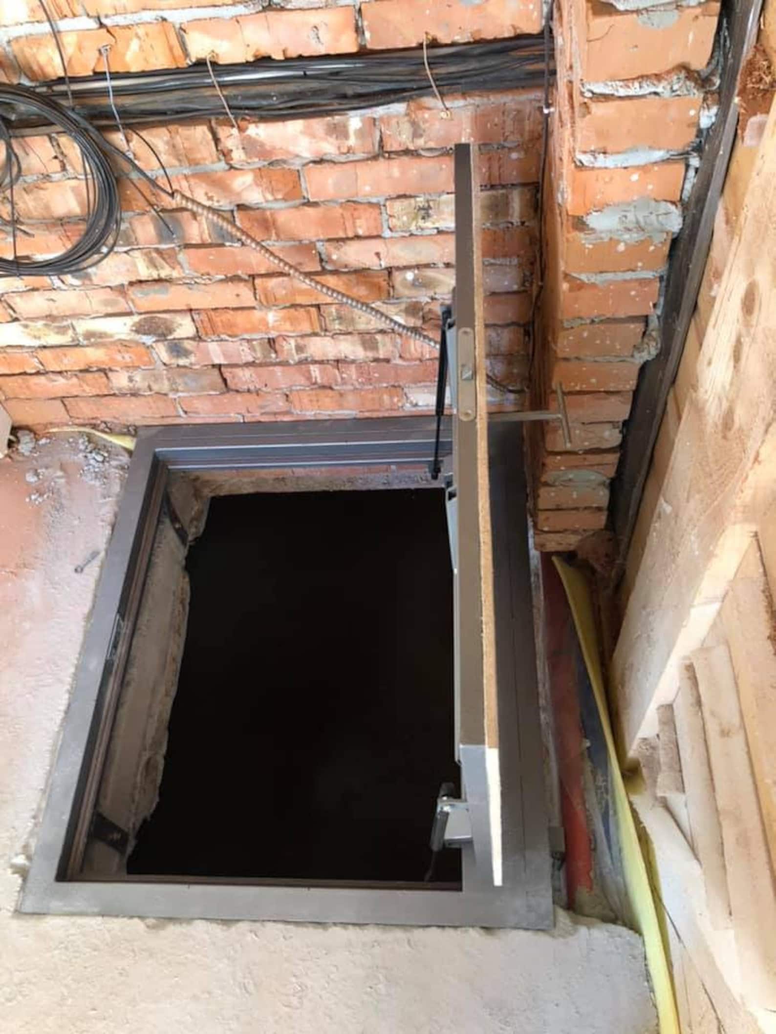Floor Hatch Door 800600 Mm Custom Access Hatch for Cellar and Basement ...