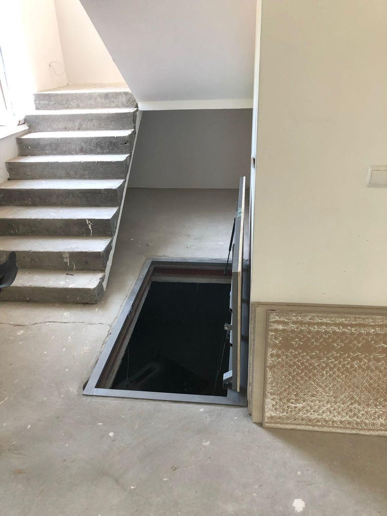 Custom Hatch Door for Cellar and Basement Cover Invisible Floor Access ...