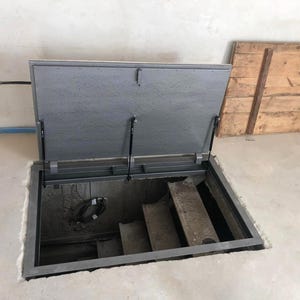 Indoor Insulated Floor Access Panel Custom Hatch Door to Cellar or ...