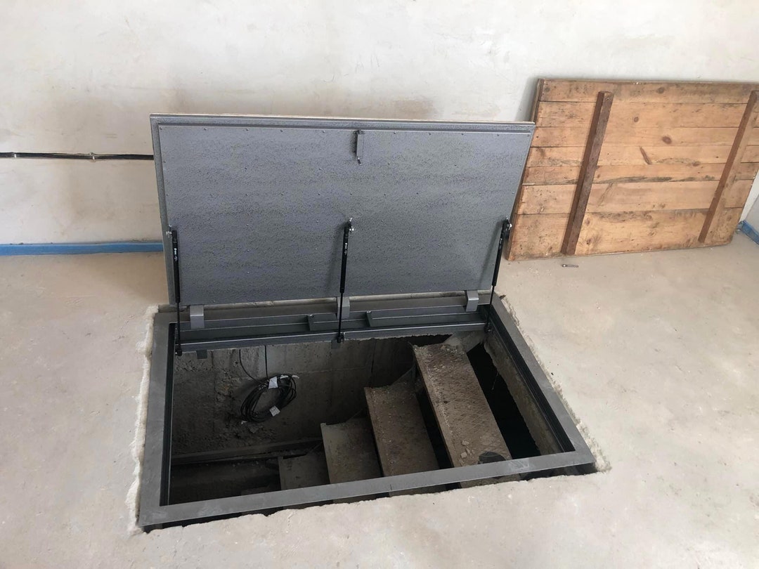 Hidden Access Floor Hatch Gas Strut Door Roof Attic Hatch Mansard ...