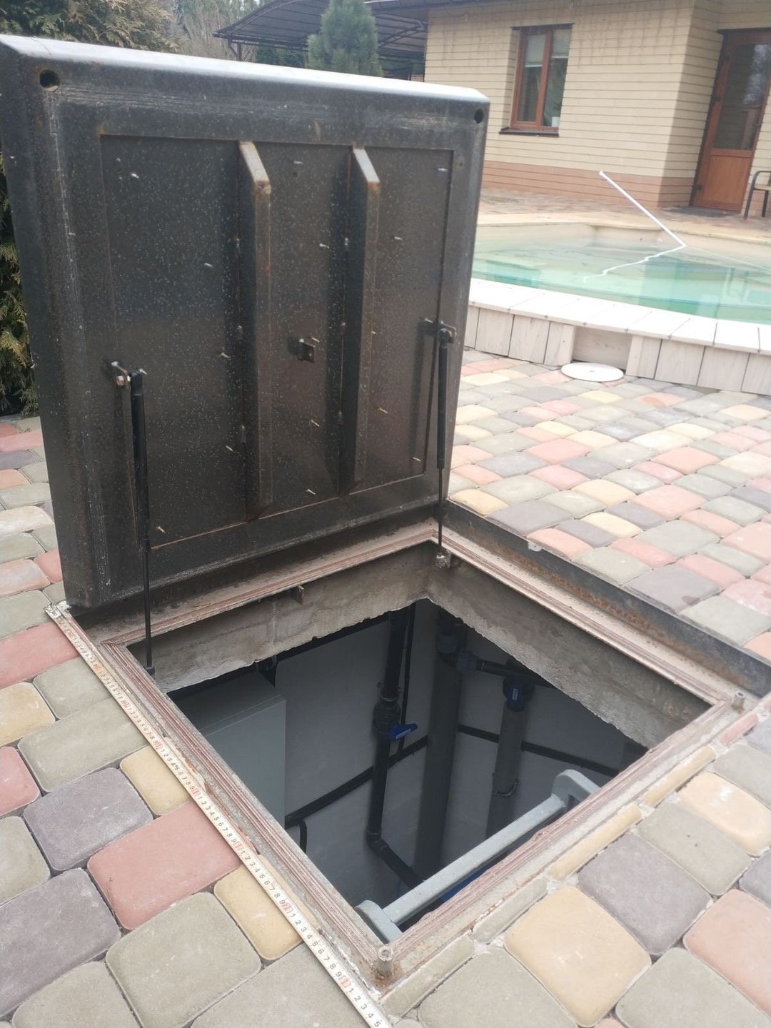 Pavers Access Hatch for Cellar and Basement Utility Hatch for Sidewalk ...