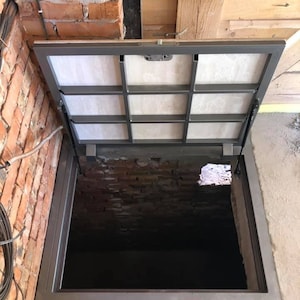 Floor Hatch Door 800600 Mm Custom Access Hatch for Cellar and Basement ...