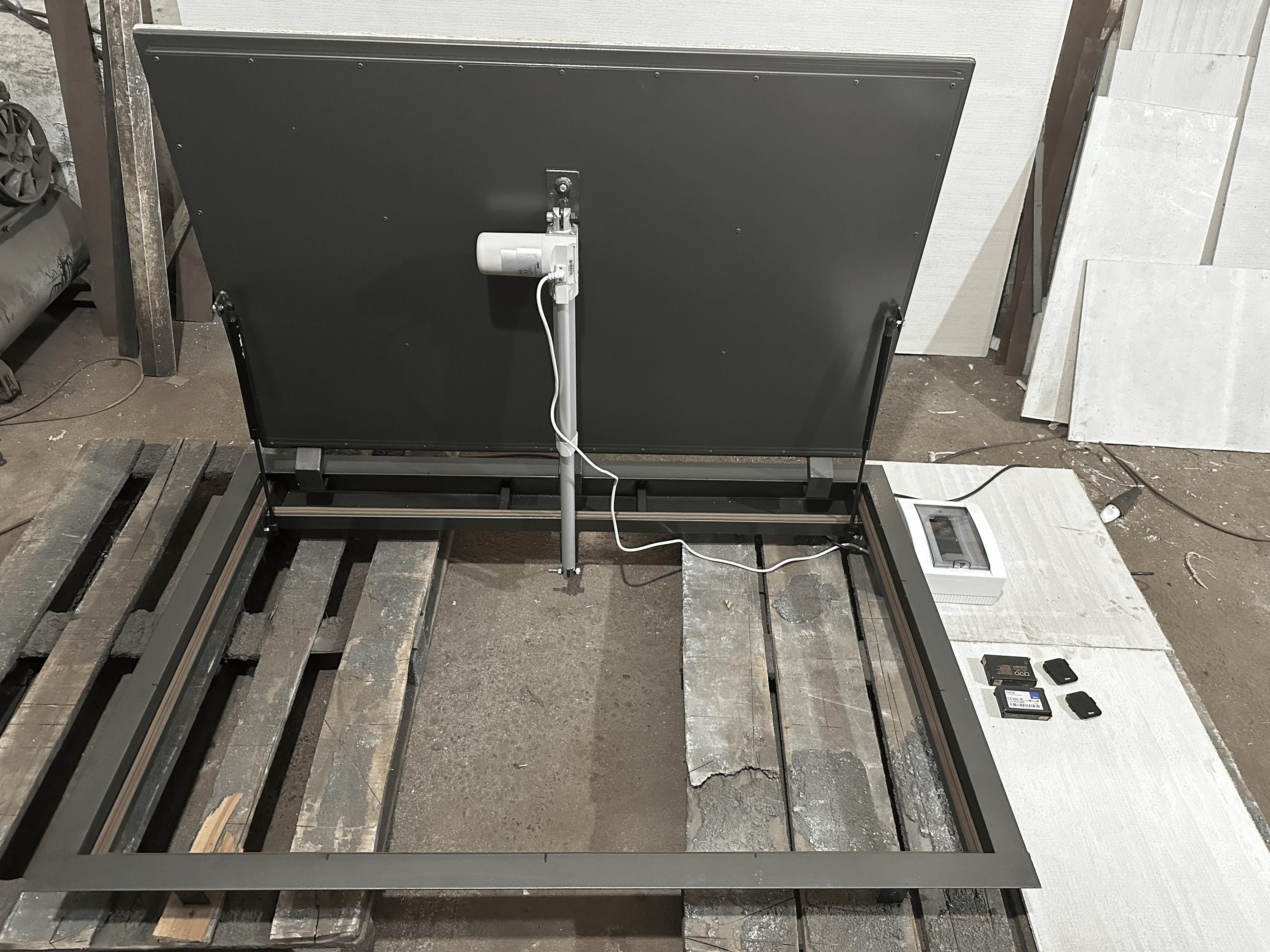 Electric Trapdoor With Remote Control Cellar and Basement Hatch Door ...