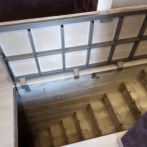 Hidden Cellar Hatch Door for Vault or Bunker Sewer Hatchway Cover ...