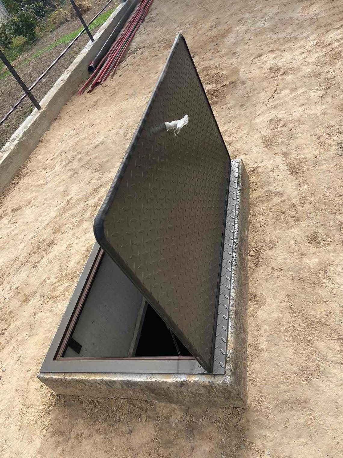 Outdoor Utility Hatch Door Custom Floor Portal Cellar Access Panel ...