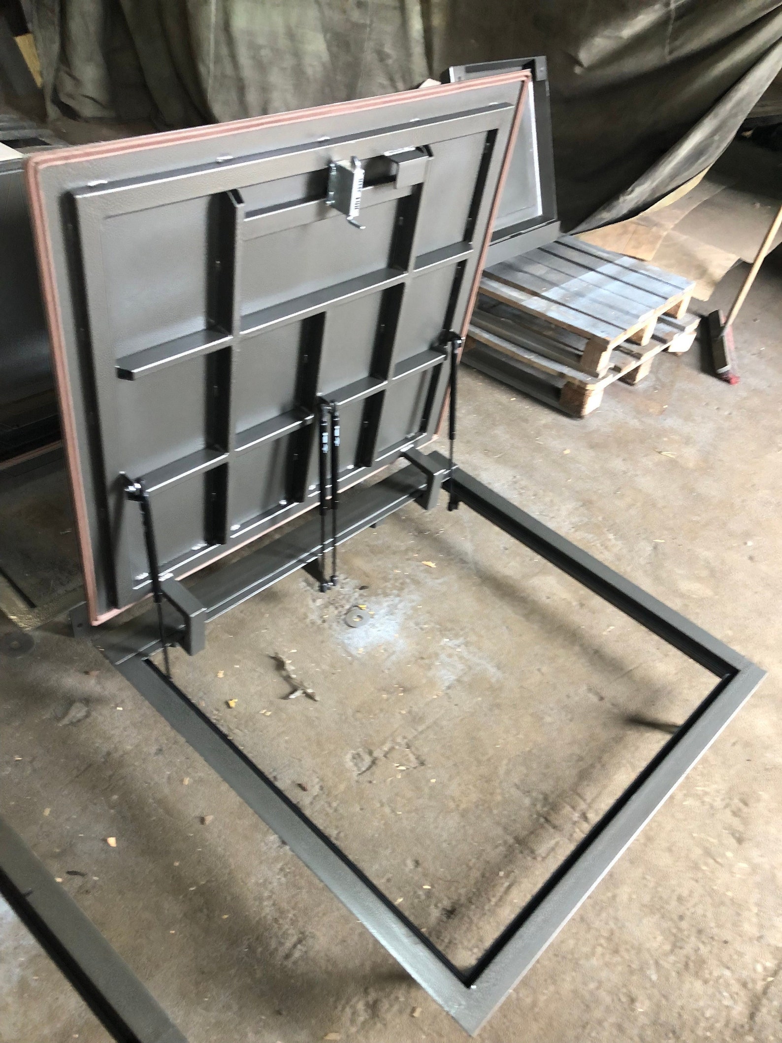 Custom Hatch Door for Wooden Floor or Deck Board Terrace Cellar and ...