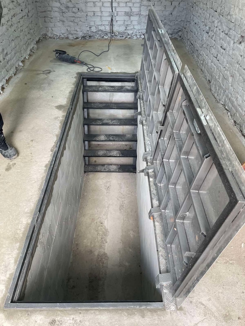 Floor Access Hatch Door for Exterior Hatchway Custom Cellar Trapdoor ...