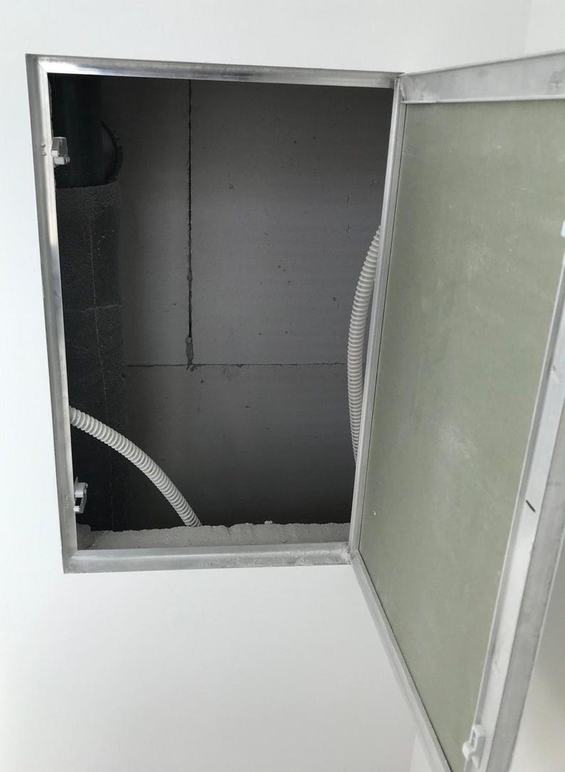 Hidden Wall Access Panel Custom Aluminum Hatch Door for Bathroom Shower ...