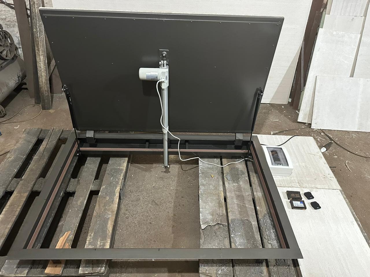 Electric Trapdoor With Remote Control Cellar and Basement Hatch Door ...