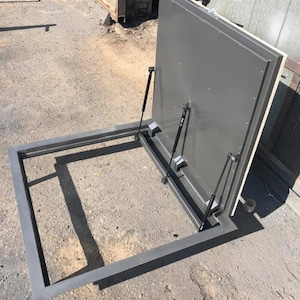 Insulated Double-door Hatch for Cellar Basement Cover Custom Hatchway ...