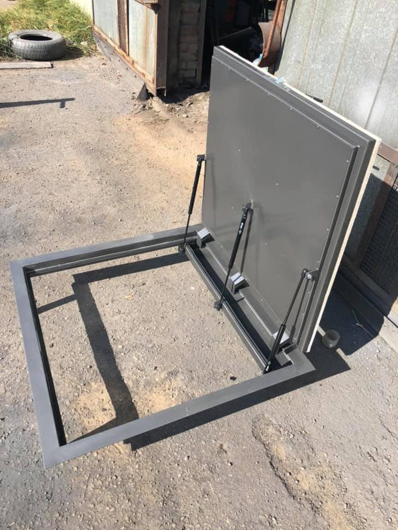 Insulated Double-door Hatch for Cellar Basement Cover Custom Hatchway ...