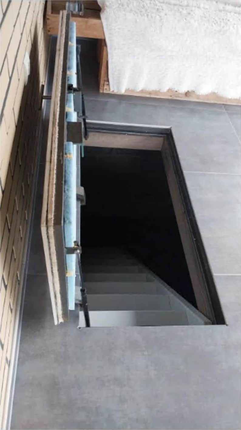 Custom Hatch Door for Cellar and Basement Cover Invisible Floor Access ...