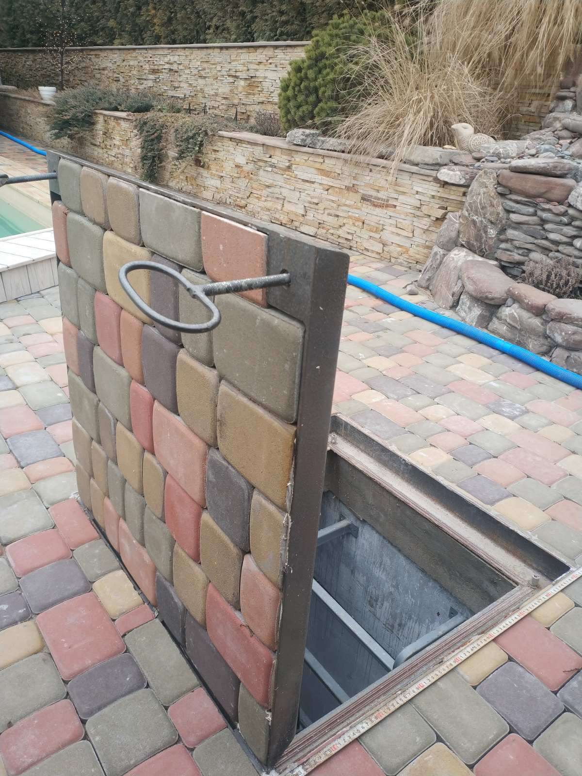Pavers Access Hatch for Cellar and Basement Utility Hatch for Sidewalk ...