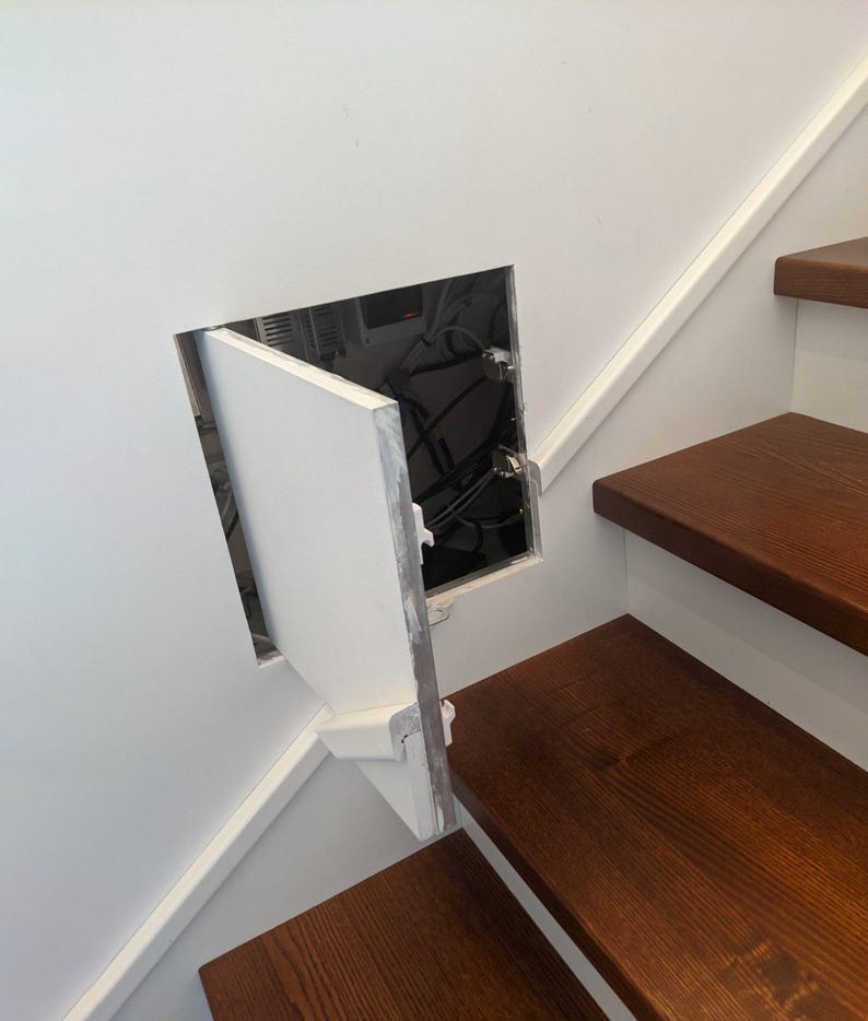 Hidden Wall Access Panel Custom Aluminum Hatch Door for Bathroom Shower ...