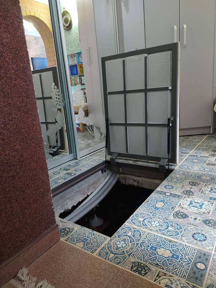 Ceramic Floor Hatch for Cellars and Basements Access Invisible Hatchway ...