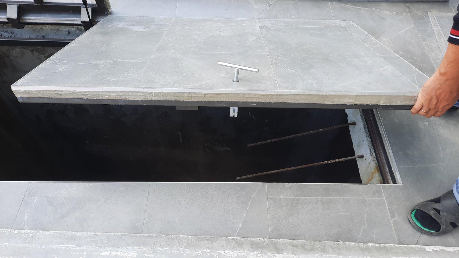 Long Double Door Hatch for Cellar Basement Cover Custom Floor Trapdoor ...