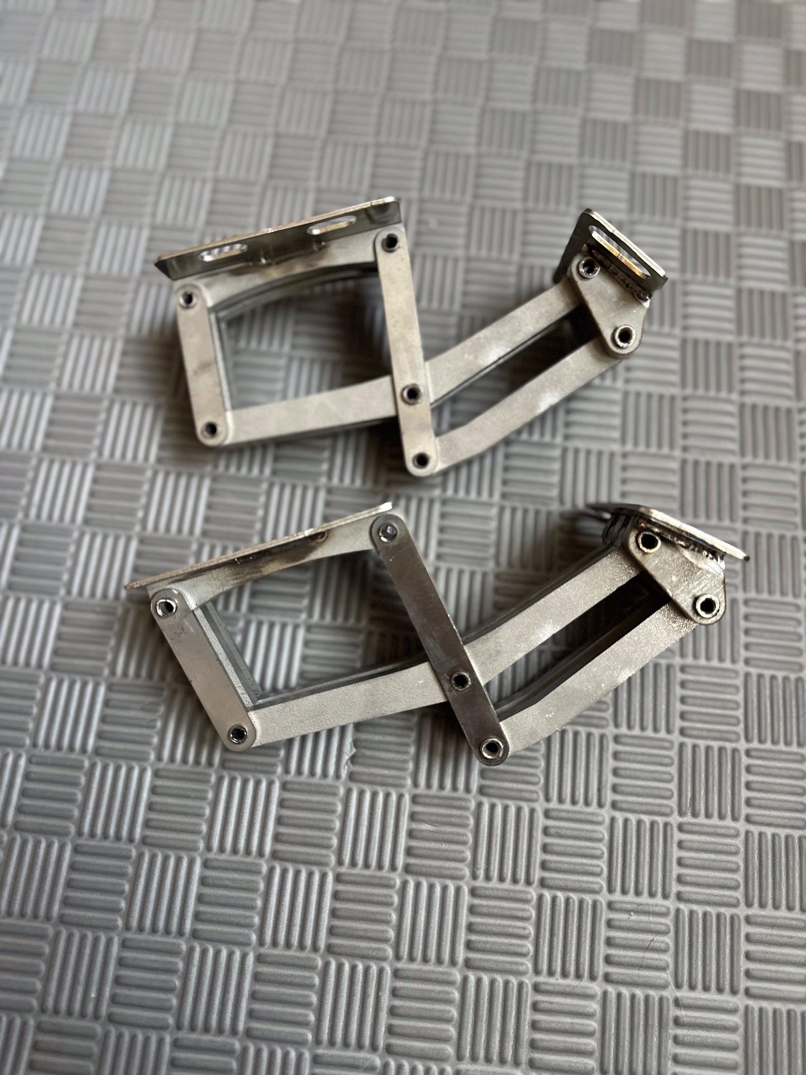 Heavy Duty Scissor Hinges for Heavyweight Hatch Trapdoor Access Panel ...