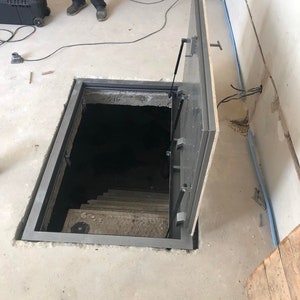 Custom Access Hatch for Laminate or Ceramic Floor, Manhole Hatchway ...