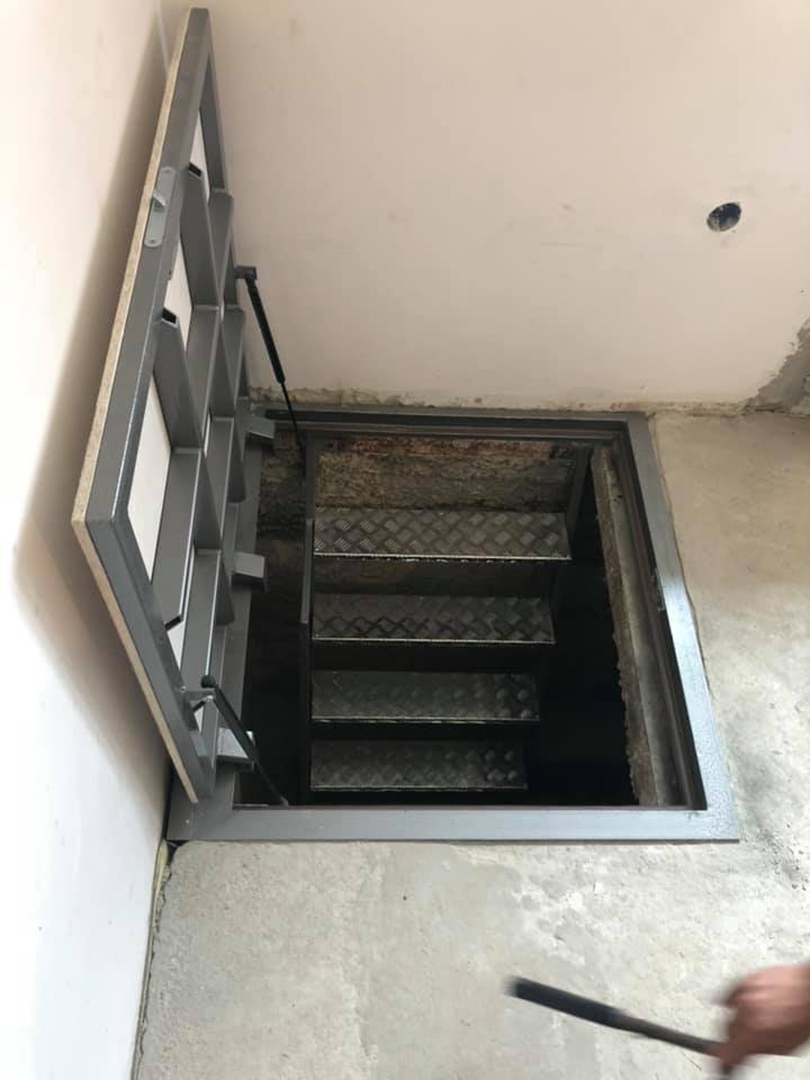 Cellar Access Door Floor Vault Cover Hidden Basement Trapdoor Utility ...