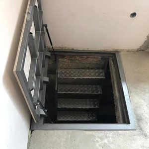 Cellar Access Door Floor Vault Cover Hidden Basement Trapdoor Utility ...
