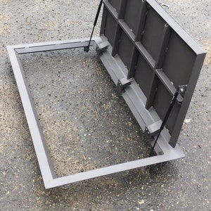 Outdoor Waterproof Access Panel to Cellar or Basement Custom Floor ...