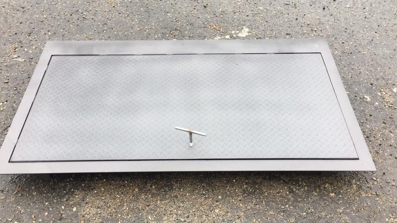 Outdoor Waterproof Access Panel to Cellar or Basement Custom Floor ...