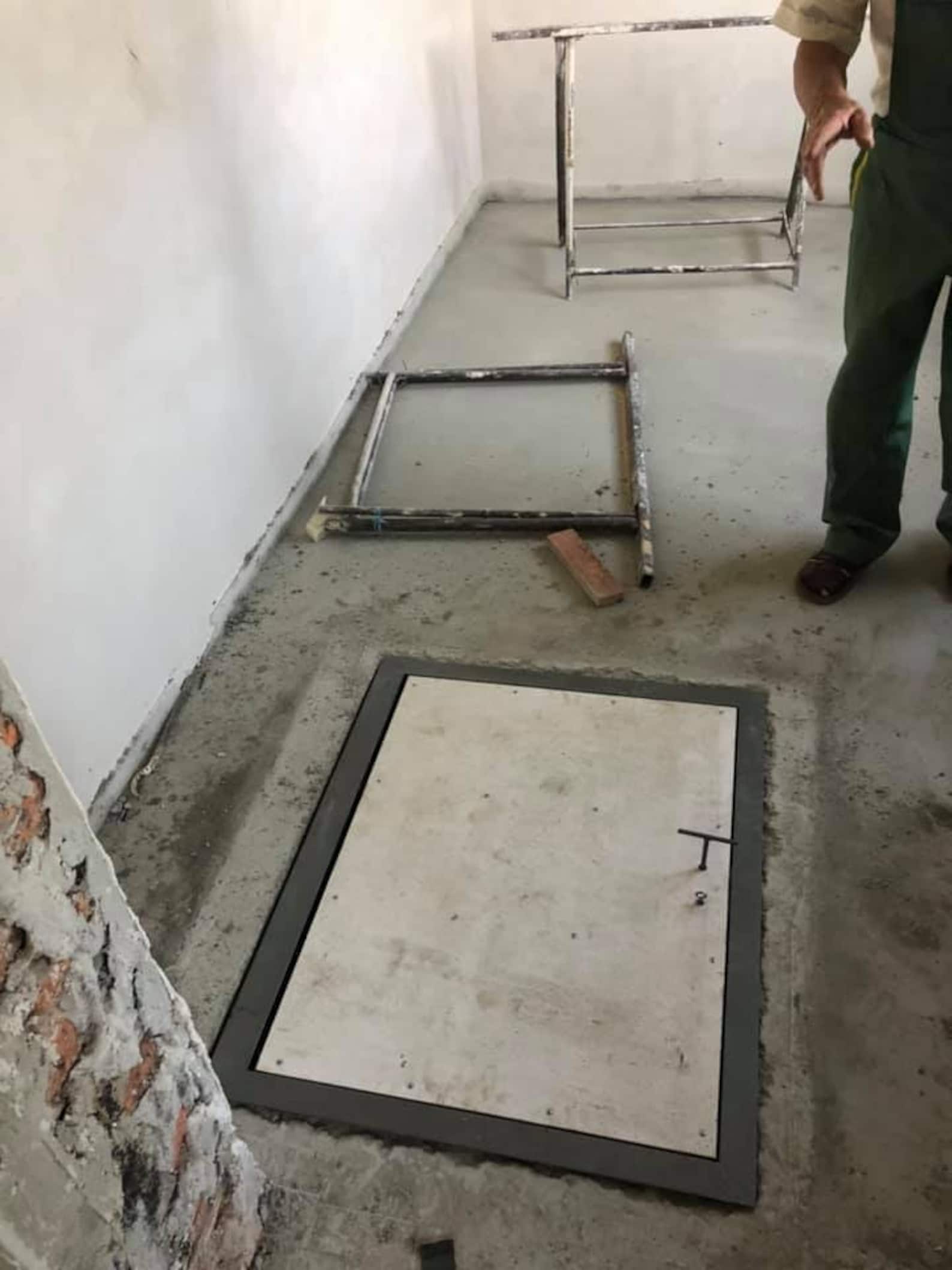 Floor Hatch System for Basements and Cellars Custom Hatchway Cover ...