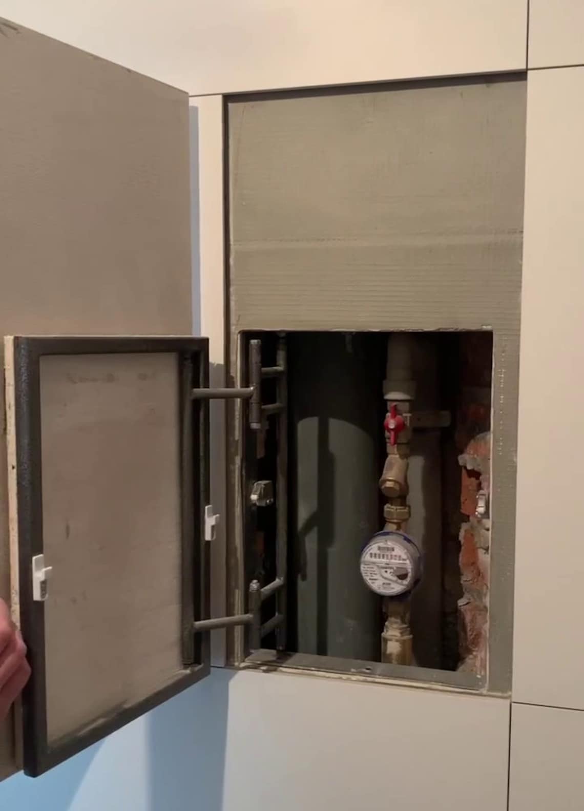 Ceramic Tile Access Panel for Bathroom or Shower Utility Hatch Door for ...