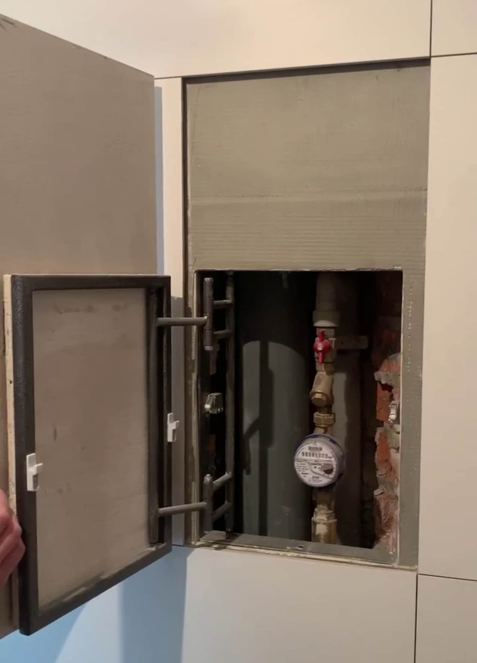 Ceramic Tile Access Panel for Bathroom or Shower Utility Hatch Door for ...