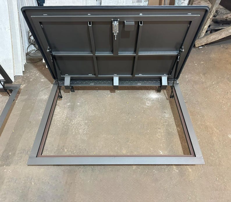Floor Hatch Door With Gas Struts Outdoor Waterproof Access Panel Custom ...